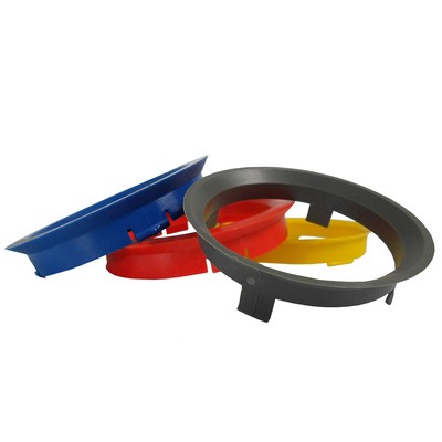 4 hubcentric spigot rings Enzo wheels 70,1-57,1mm fits SKODA OCTAVIA ...