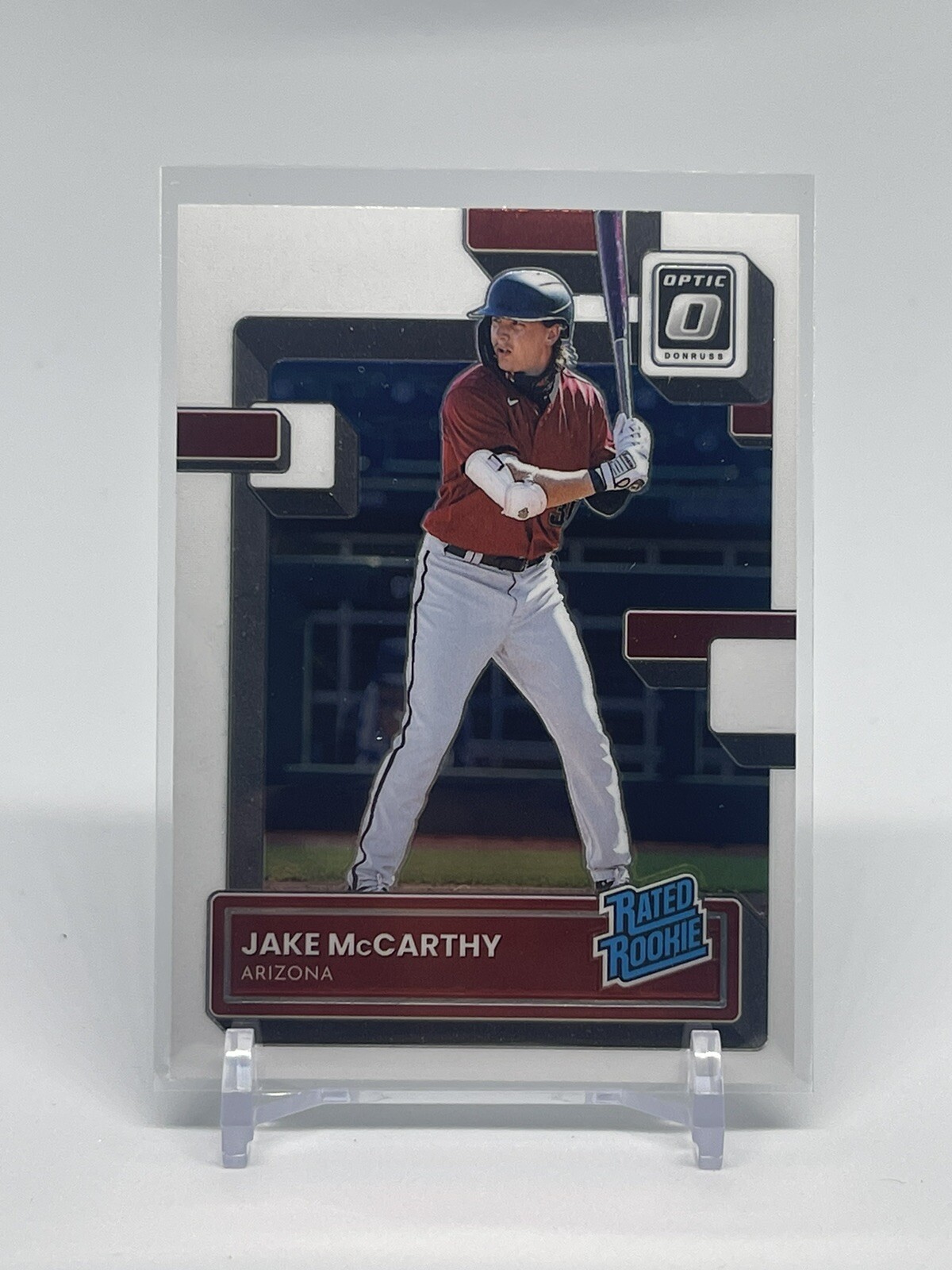 2022 Panini Donruss - Rated Rookie Season Stat Line #73 Jake McCarthy ...
