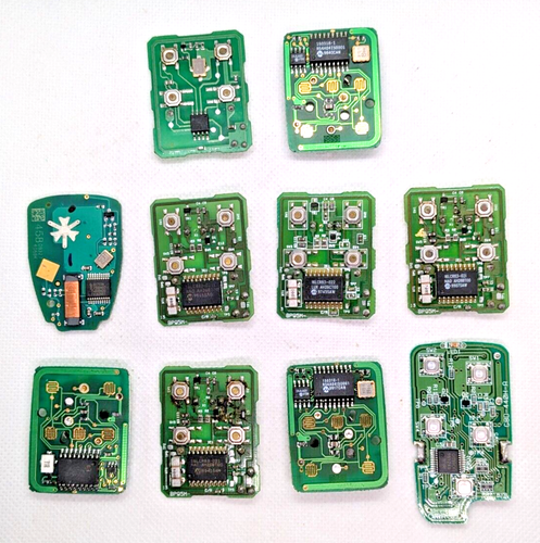 Lot of 10 Keyless Remote Control Circuit Boards Art Supplies Jewelry ...