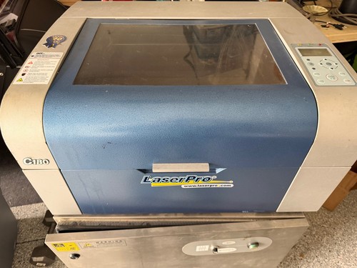 GCC LaserPro C180 Desktop Laser Engraver w/Purex Fume Extractor | eBay