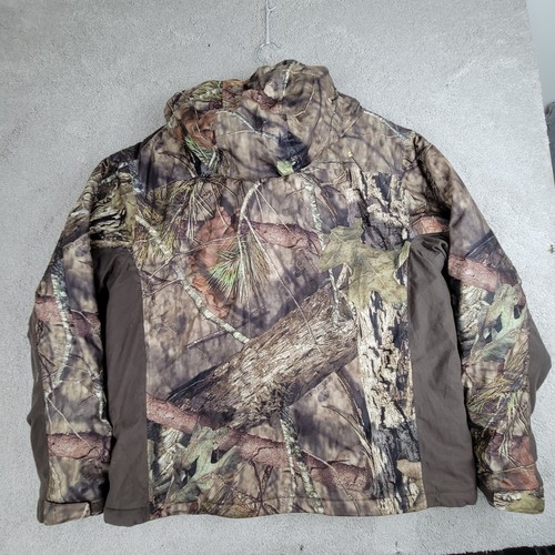 Field and Stream Hydroproof Size XL Camo Hooded Jacket Hunting Outdoor ...