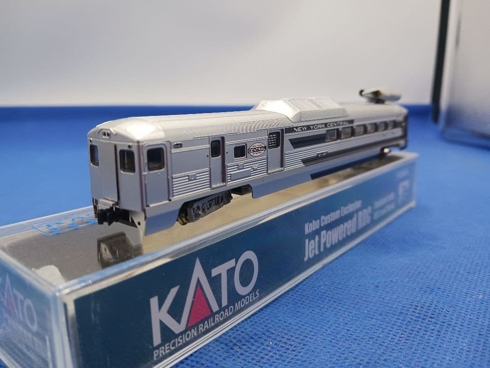 Kato Nyc M-497 Jet Powered Rdc Dcc Sound Equipped N Scale Model Train ...