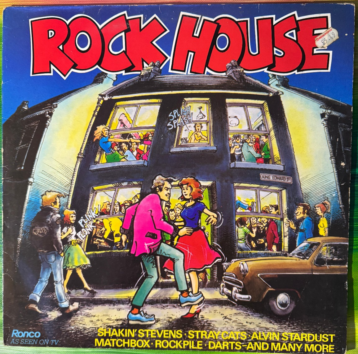 Rock House Vinyl Record Album - Various Artist Rock & Roll, Rockabilly ...