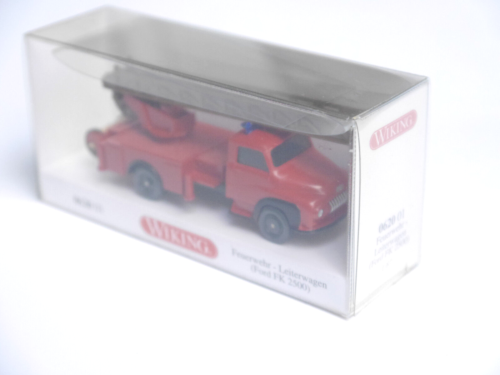 Ford FK 2500 Leiterwagen DL Feuerwehr Fire Engine, Wiking 0620 01 in 1: ...
