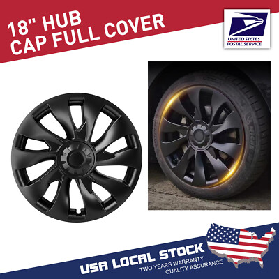 1PCS Hubcap Set for Tesla Model 3 18inch Blade Wheel Cover Hubcap Full ...