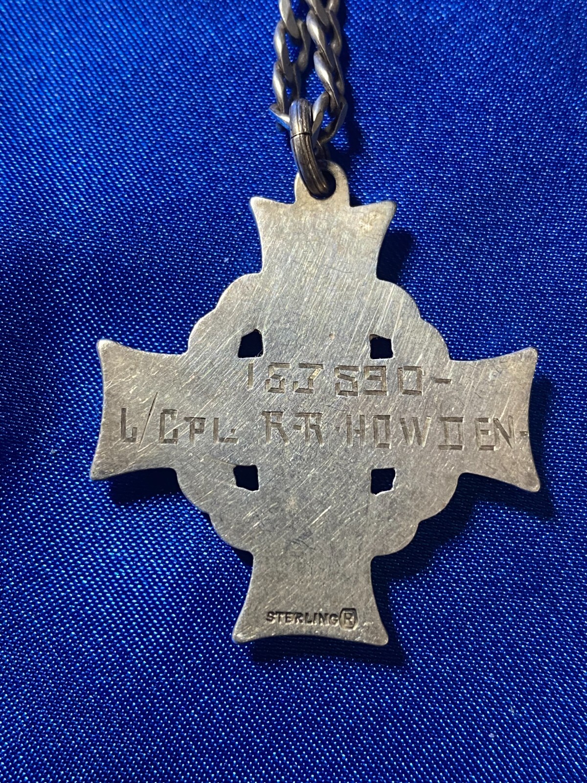 Named Canadian Memorial Cross with Chain WW1 Vimy Ridge L Cpl R R ...