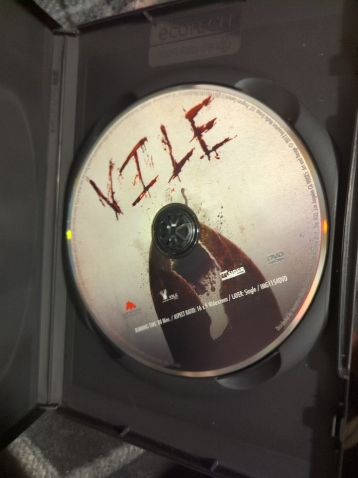 Vile (DVD, 2011) Horror Torture Saw Thriller OOP Rare ships free ...