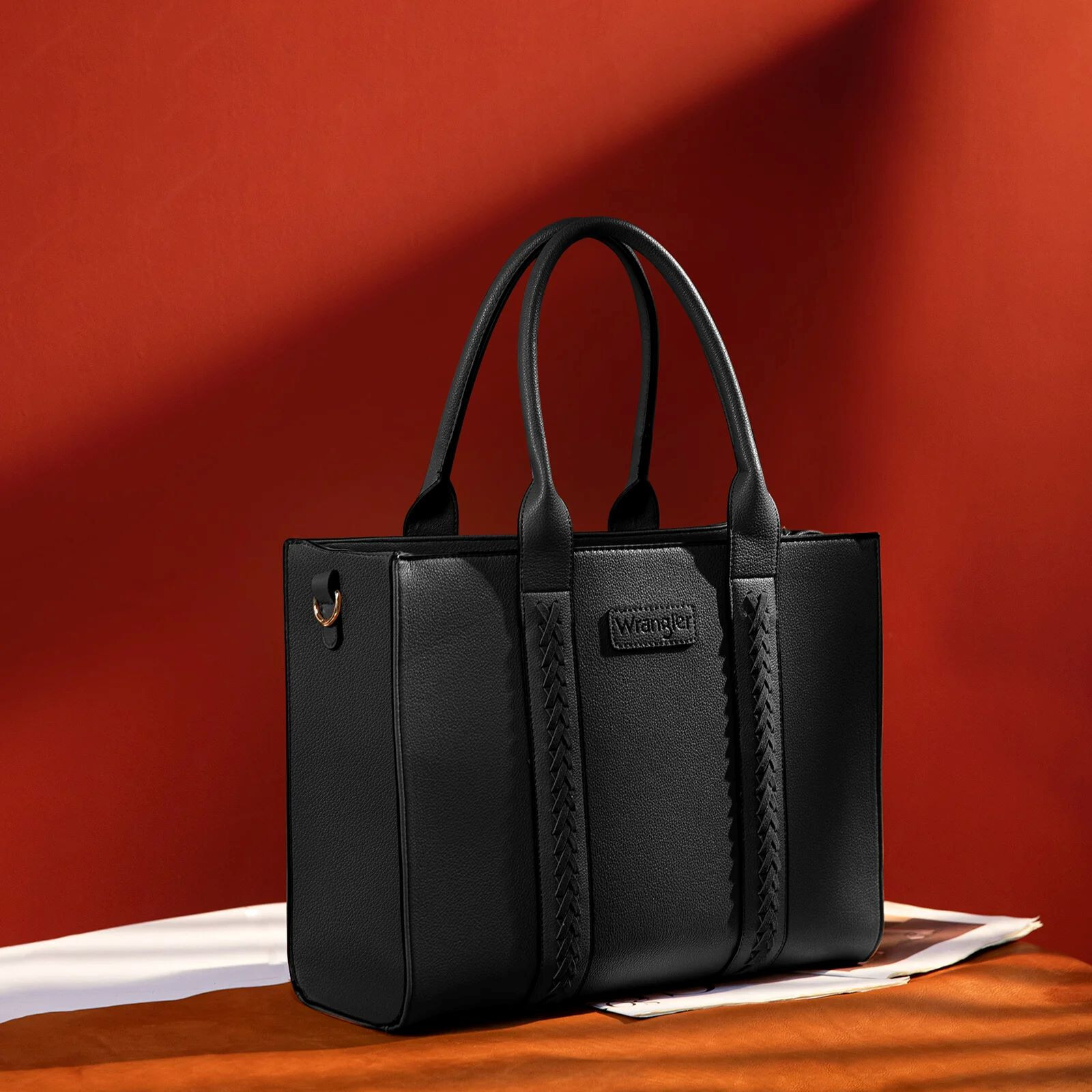 Wrangler Carry All Tote Country Western Designer Women's Purse Black | eBay