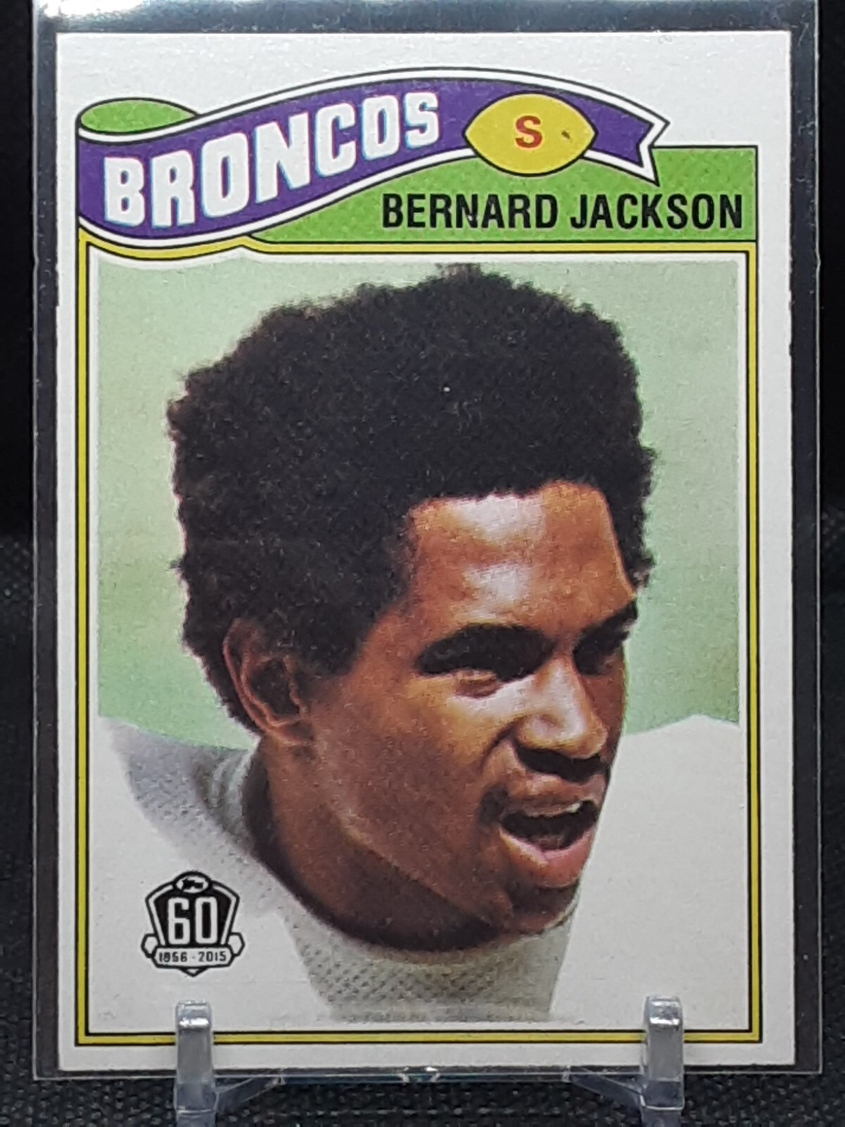 BERNARD JACKSON 1977 TOPPS BRONCOS PIERCE COLLEGE N1 | eBay