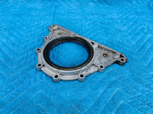 Genuine BMW Rear Engine Crankshaft Seal Plate 11147512101 OEM | eBay ...