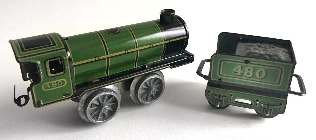 Gioco treninino latta METTOY - Passenger Train Set n. 5337. Made in GB ...