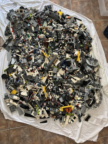 Bulk Lot 20lbs LEGO Assorted Bricks 7000+ Blocks Parts Building Toys ...