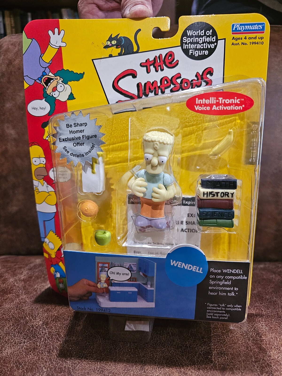 The Simpsons WENDELL World of Springfield Interactive Figure- Series 10 ...