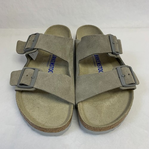 Birkenstock New w/ Box Arizona Stone Coin Suede Soft Footbed Regular ...