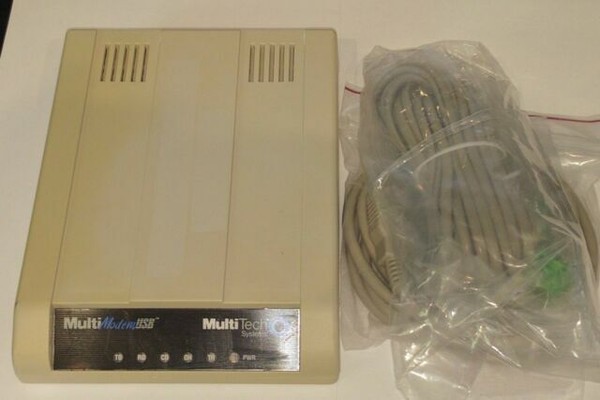 MultiTech MultiModem Mt5634zba USB V.92 AV Global Desktop Data Fax ...