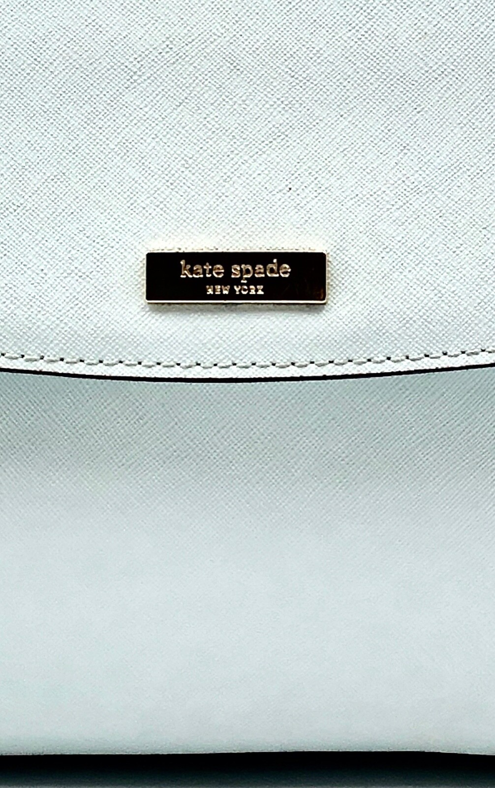 KATE SPADE LILAH LAUREL WAY Blue Island Waters Leathe… - Gem