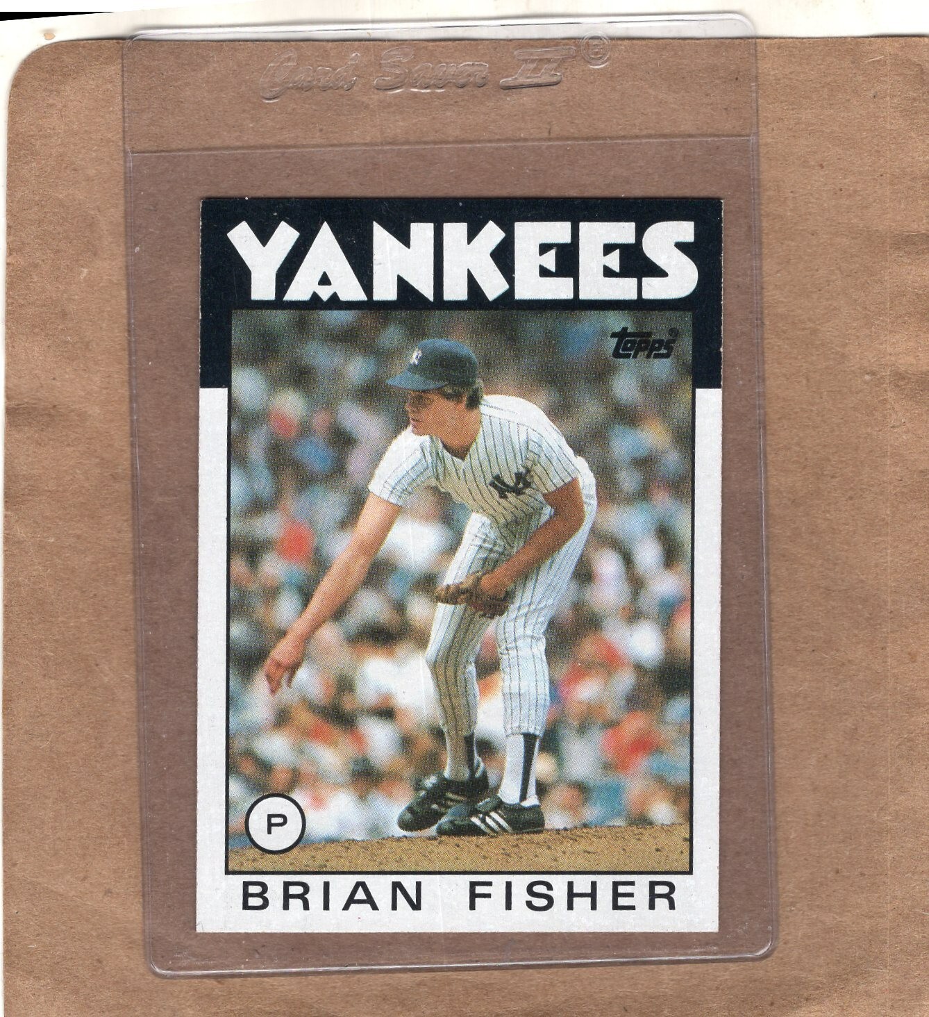 1986 Topps Brian Fisher New York Yankees #584 NrMt | eBay