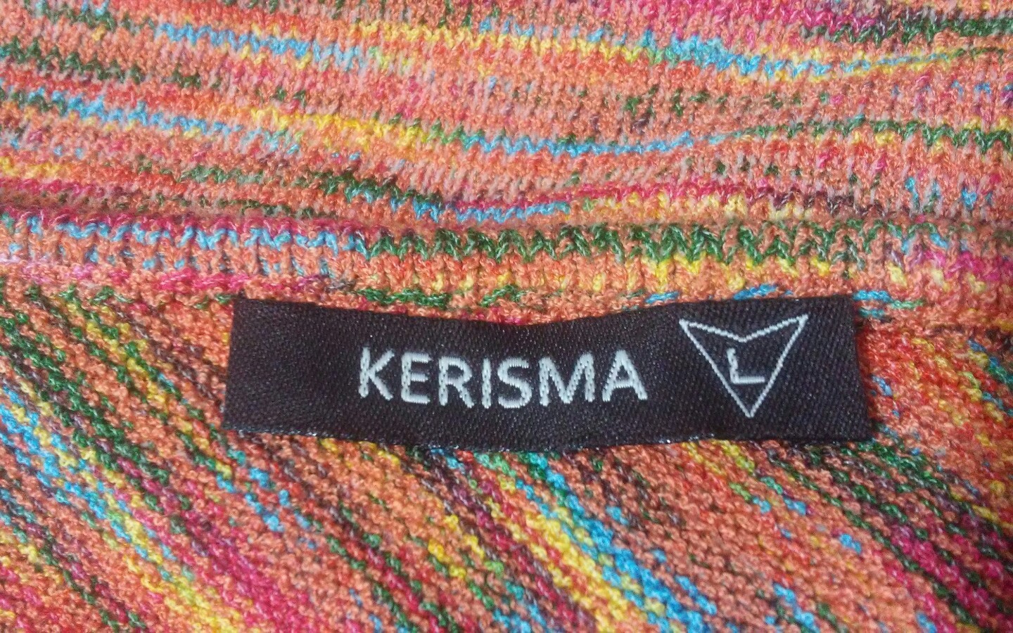 KERISMA One Shoulder Multi-Color Sweater Dress Sz S | eBay