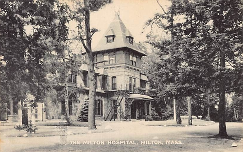 Postcard MA: Milton Hospital, Milton, Massachusetts, 1910's, Antique | eBay