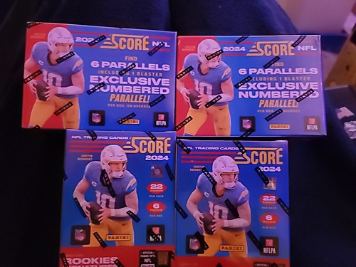 2024 Panini Score NFL Football Blaster Box 35th Anniversary Sealed 4 ...
