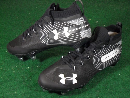 New Under Armour UA Team Spotlight D Detachable Football Cleats Black ...