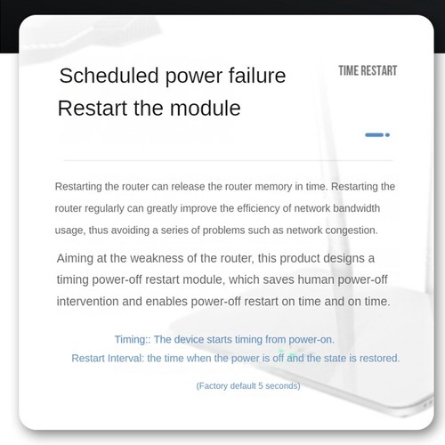 24 Hour Auto Reboot Router Routing Timer Reset Tool DC Manager 1 PCS ...