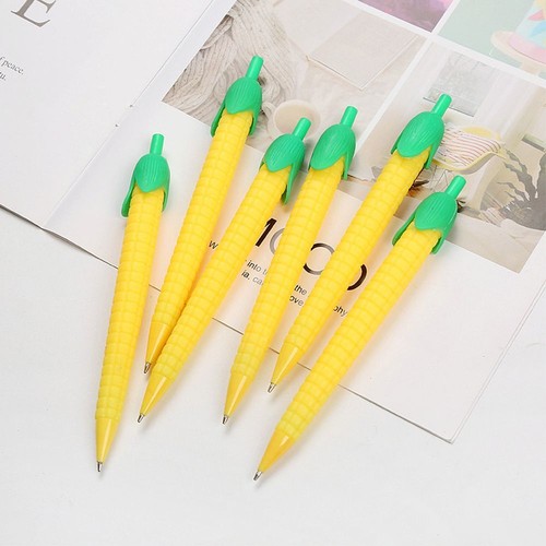 0.7mm Carrot Cactus Corn Mechanical Pencil Stationery Press Pencil Soft ...