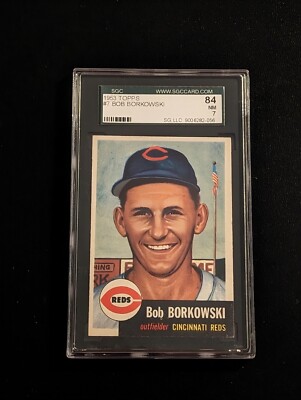 1953 Topps Baseball #7 Bob Borkowski SGC 7 NM (REDS) | eBay