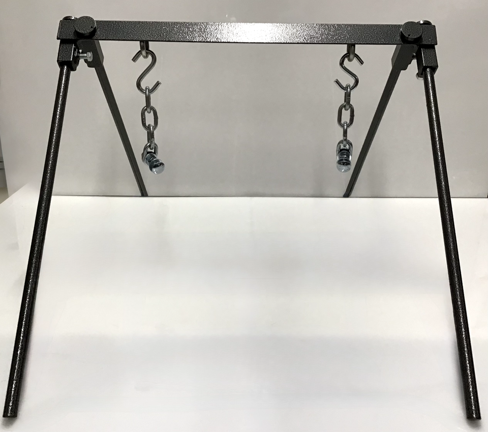 Shooting Stand With Chain Mounting Kit Adjustable AR500 Steel Gong ...