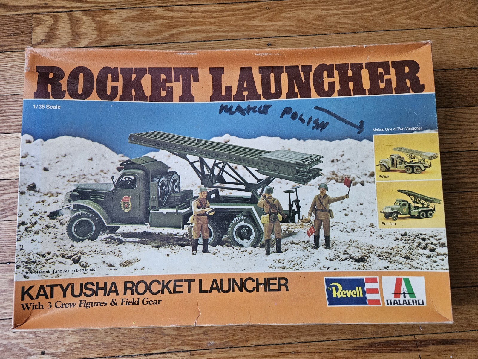 Vintage Revell/Italaerei 1/35 Katyusha BM-13 Russian Rocket Launcher ...