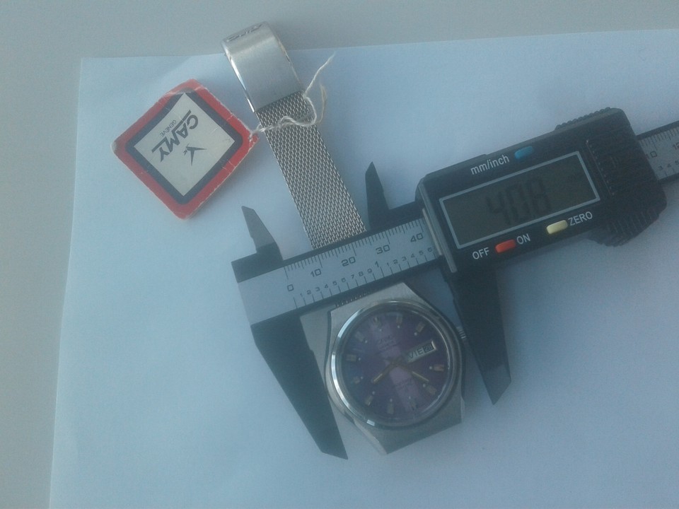 Camy Geneve SUPER AUTOMATIC MONTEGO CRYSTAL 6 Vintage Collection NOS ...
