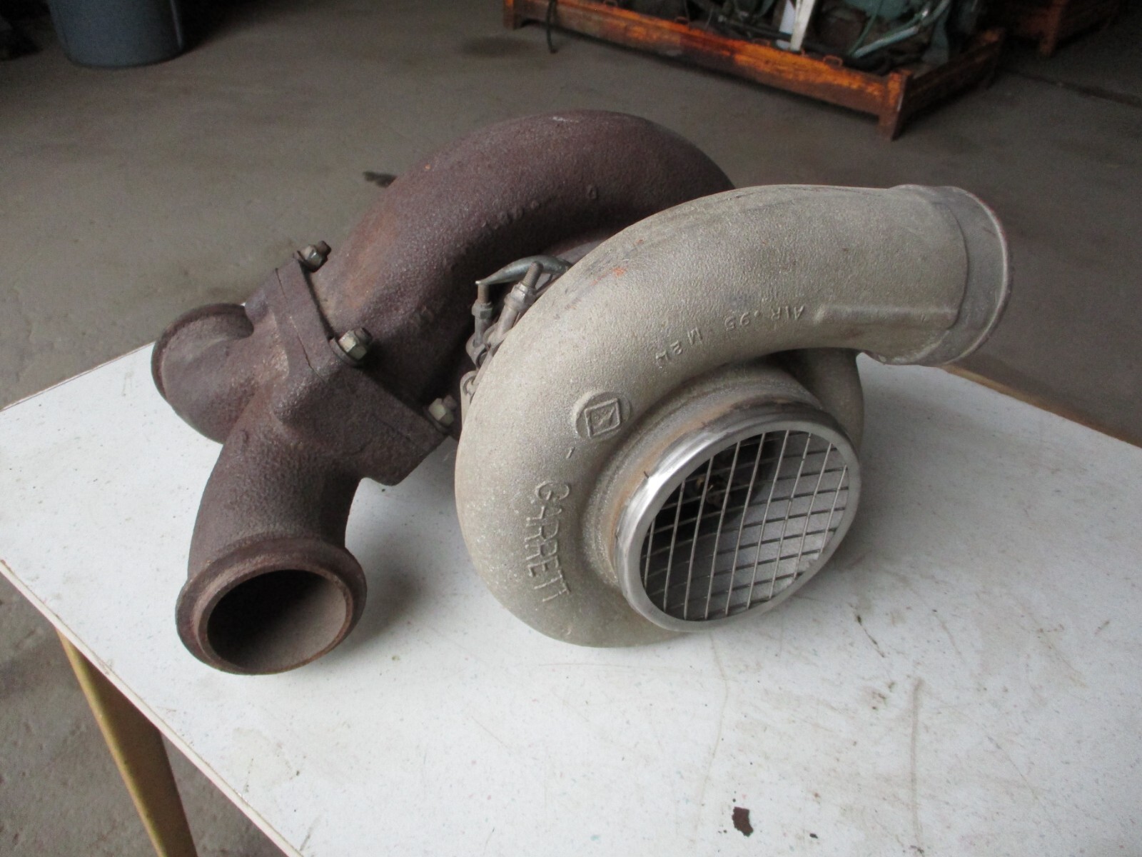 Detroit 8v92 Engines Turbo Charger Exhaust with Inlet Connector | eBay