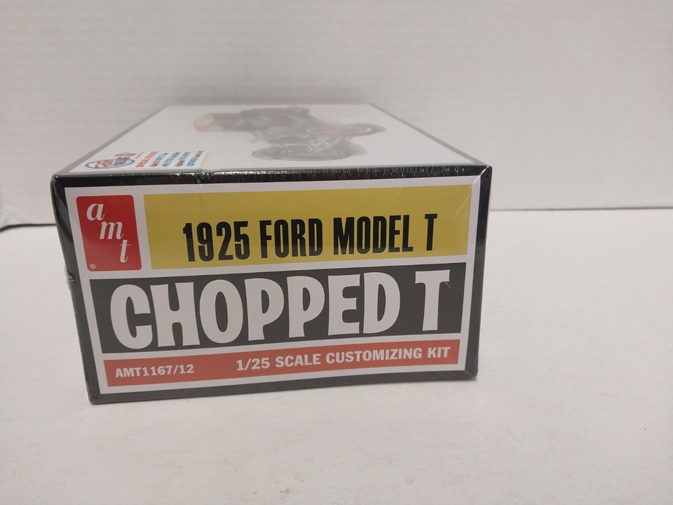 AMT 1925 Ford T Chopped - Plastic Model Car Kit 1/25 Scale #1167 ...