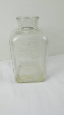The Dodge Chemical Co embalming fluid vintage 60 ounce large bottle | eBay