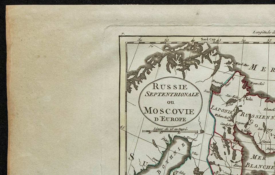 1802 - map Russia - Muscovy Europe North - engraving antique | eBay