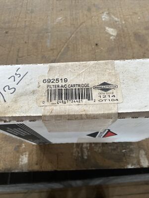 Genuine Briggs & Stratton 692519 Round Air Filter Cartridge | eBay