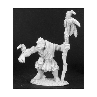 Reaper Dark Heaven Metal 28mm Quosk Ravensire - Half Orc Druid Pack New ...