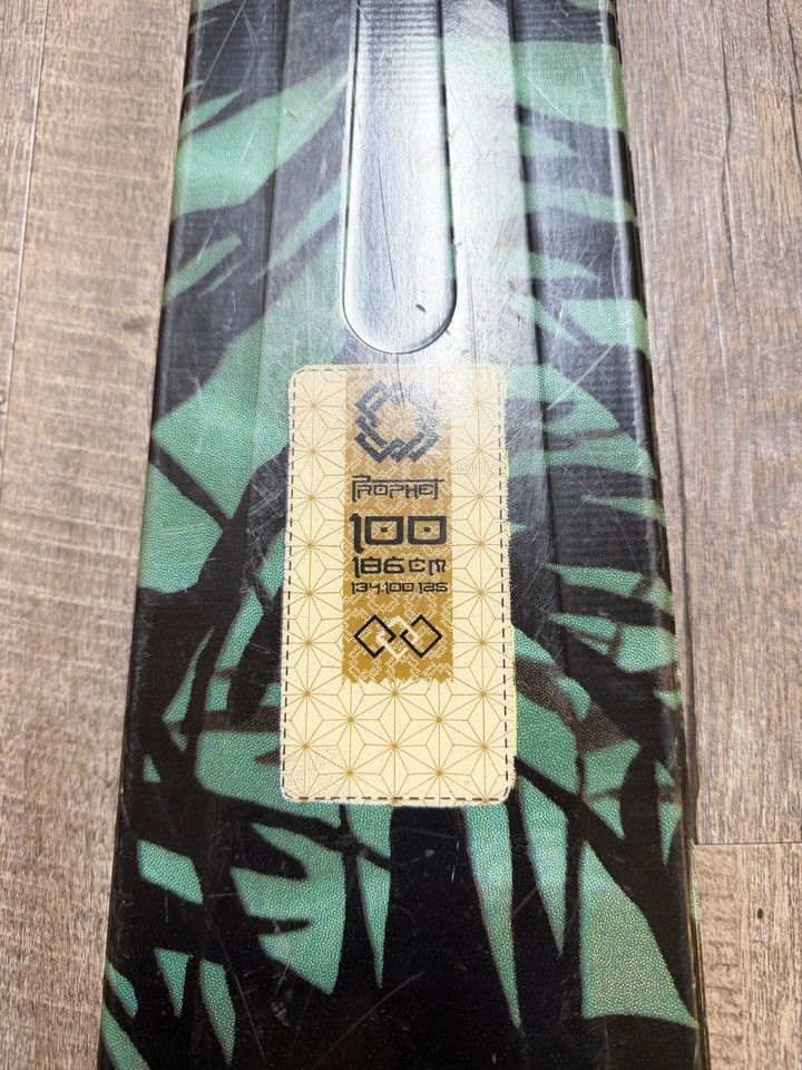 LINE Prophet 100 mm Width 186 Cm Skis W/ Rossignol Bindings | eBay