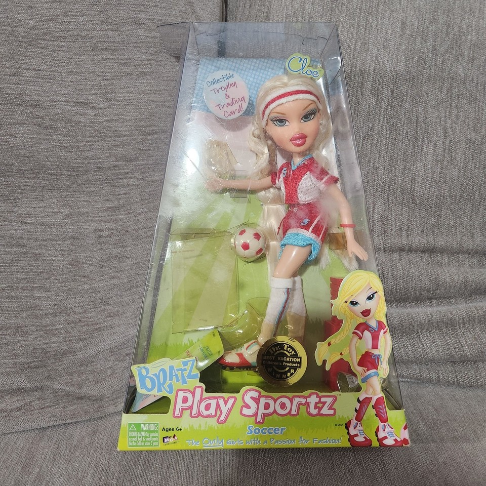 Bratz Play Sportz Soccer Cloe Doll 2005 MGA New in Box NRFB Vintage ...