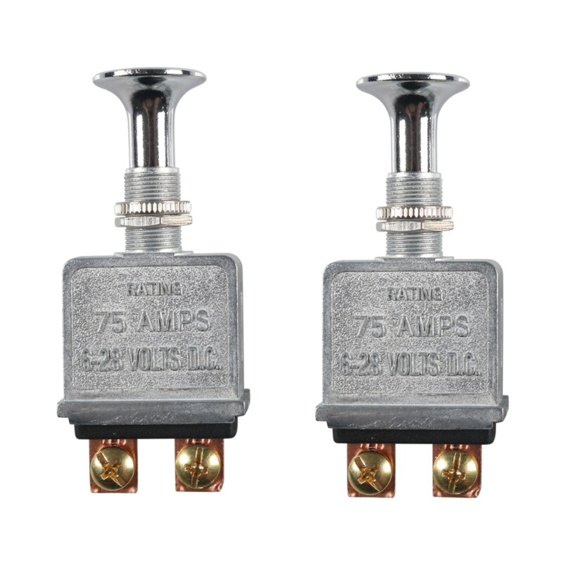 2 Terminals Heavy Duty Push Pull Heavy Duty Push Pull On Offs | eBay