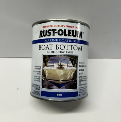 NEW Rustoleum Marine Coatings Boat Bottom Antifouling Paint Blue 207013 ...