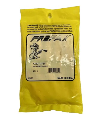 3/8 Tapered Copper Nozzle 22T-37-SS Profax MIG Welding - (10 Pack) | eBay