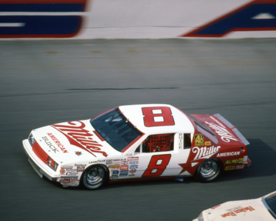 BOBBY HILLIN JR #8 MILLER AMERICAN BUICK AT DAYTONA 8X10 GLOSSY PHOTO ...