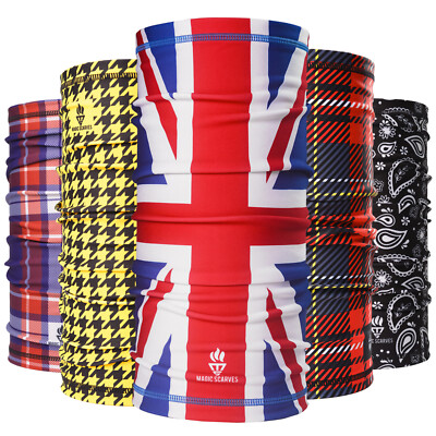 Windproof Biker Balaclava Neck Warmer Tube Scarf Snood Motorcycle ...