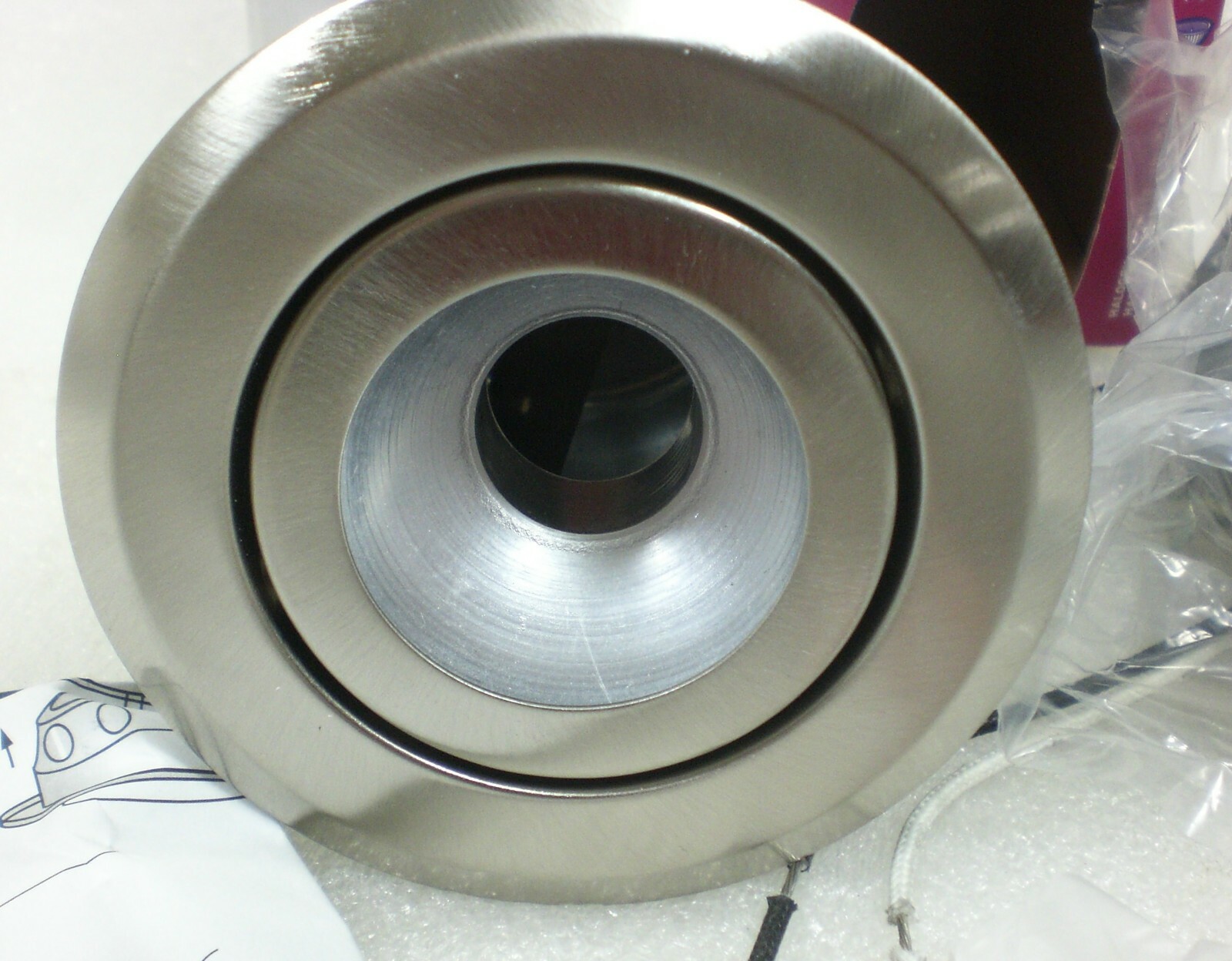 Vision Lighting 3 in GU10 Brush Steel Gimbal Recessed Kit #724BS 50 ...