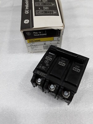 THQL32040 GE 3POLE 40AMP 240V NEW | eBay
