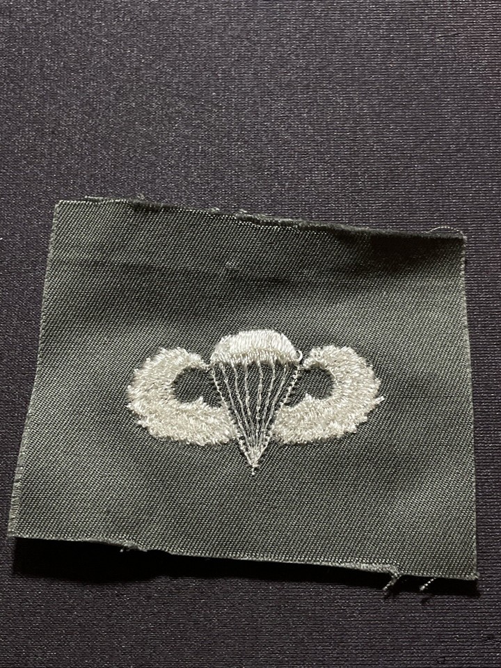 US Army Vietnam Era - Airborne Paratrooper Jump Wings Sew-On Patch ...