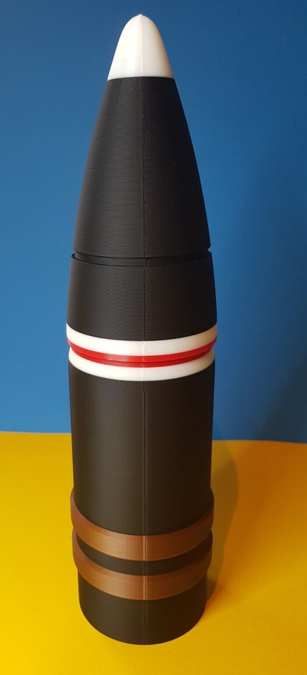 76.2mm (3inch) (APCBC) 17 pounder shell. PLASTIC REPLICA | eBay