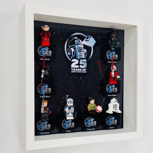Display Frame case for Lego 25th Star Wars Anniversary 8 Minifigures ...