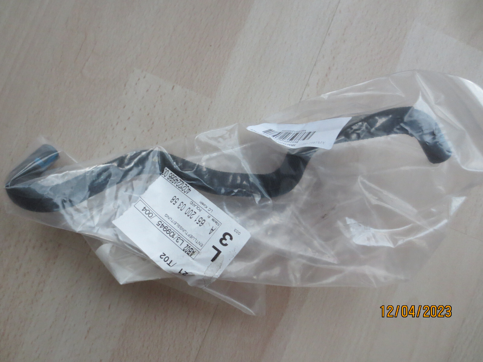 Mercedes 6512000358 Entlüftungsleitung Om651 ,C220cdi, E220 Cdi | eBay.de